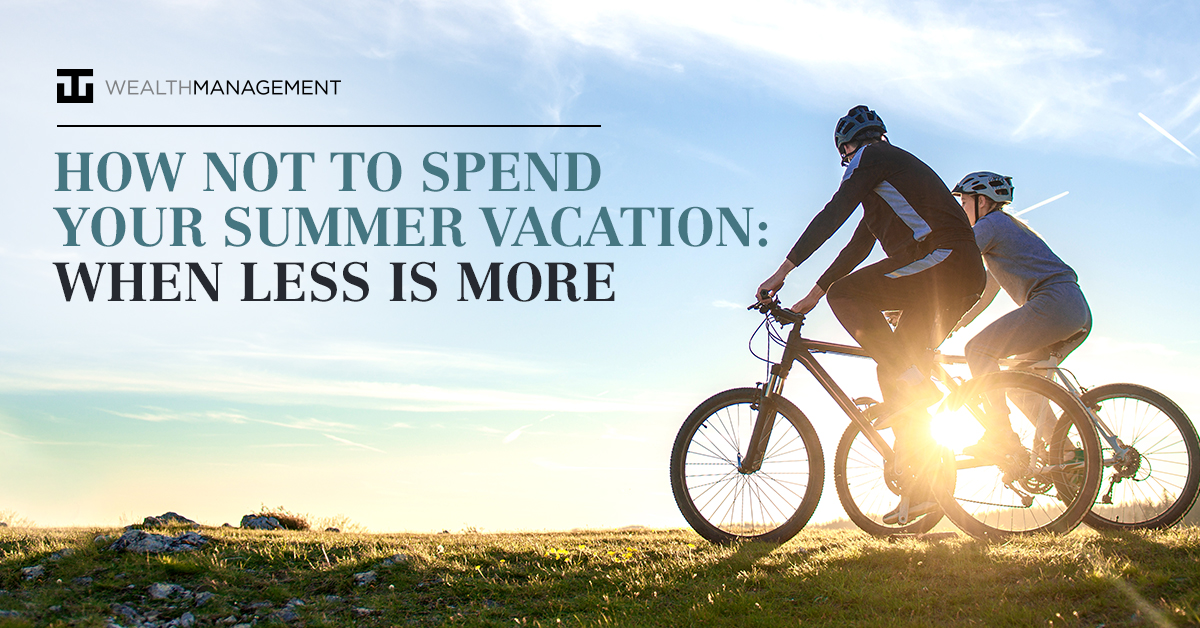 WT Wealth Management - When Less is More